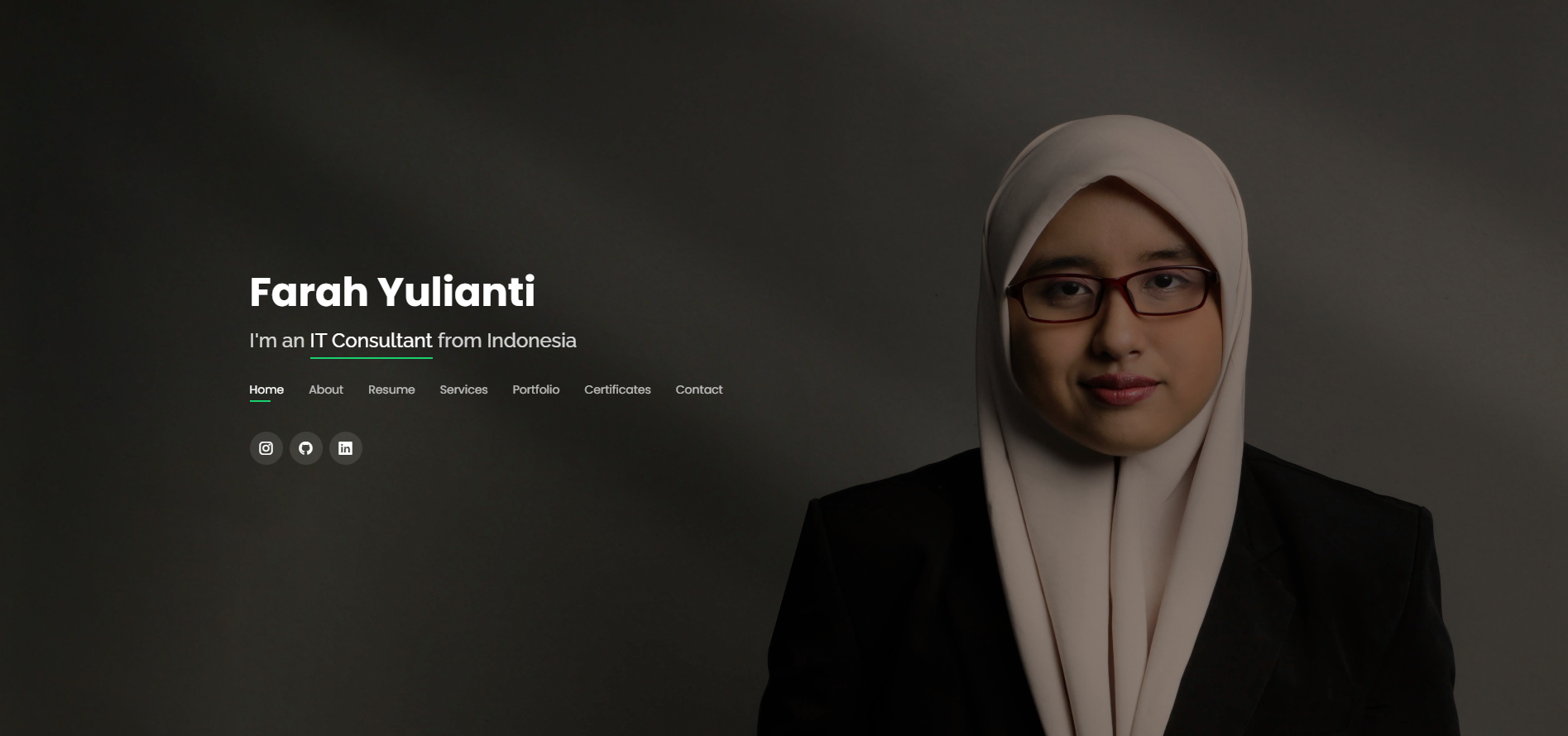 Farah Yulianti - Website Portfolio